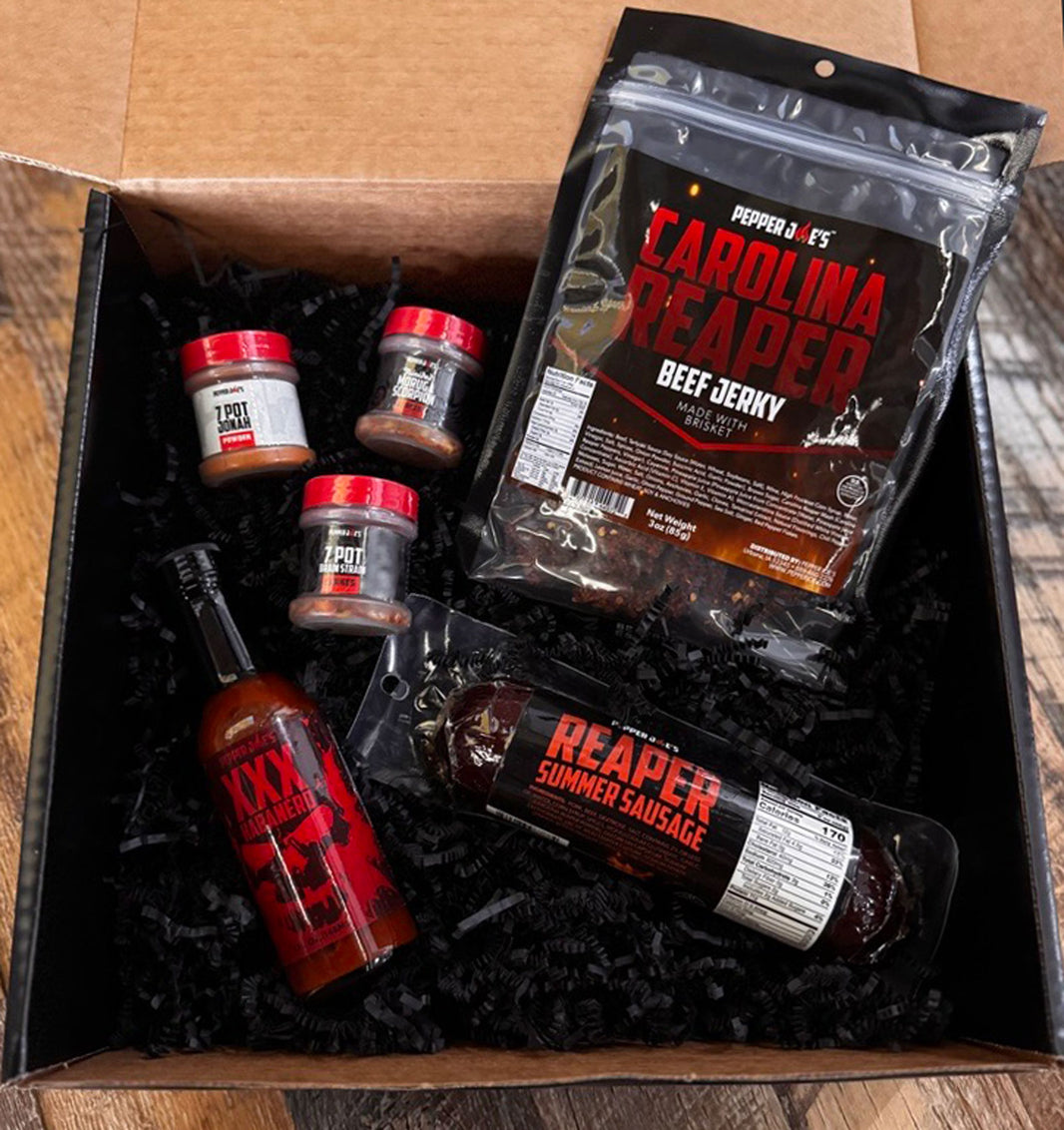 Spicy Snack Gift Bundles | Jerky, Salsa, & More | Pepper Joe’s