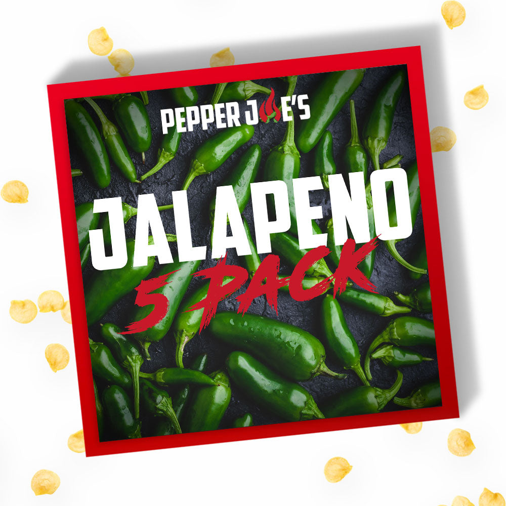 Jalapeno Lover's 5-Pack Collection Pepper Seeds – Pepper Joe’s