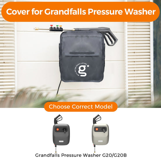 Retractable Pressure Washer Protective Cover for Wall-Mounted Units ...