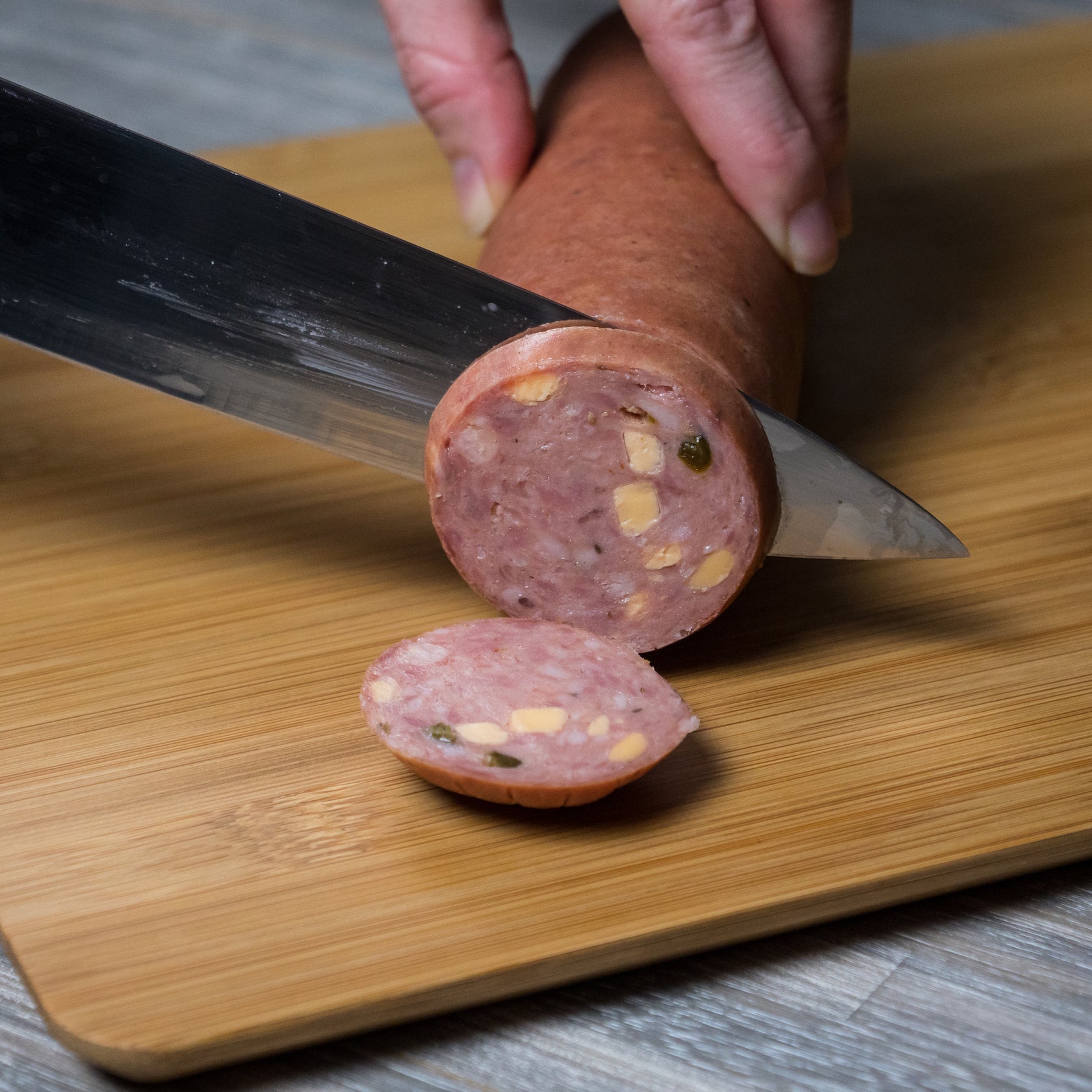 Jalapeno Cheddar Summer Sausage – Pepper Joe’s