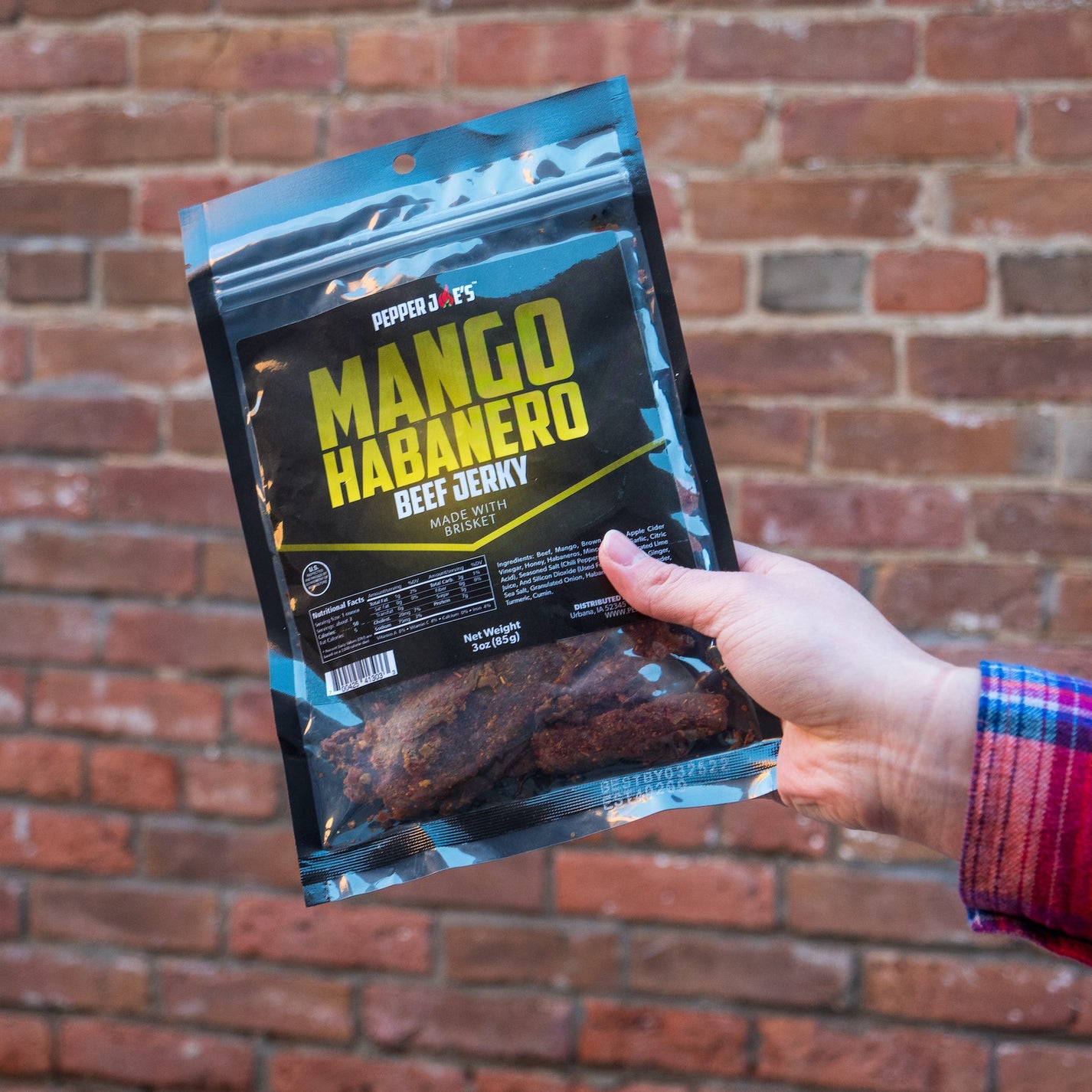 Mango Habanero Beef Jerky | Spicy Jerky | Pepper Joe’s