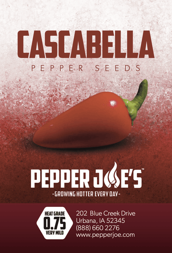 Cascabella Pepper Seeds – Pepper Joe’s