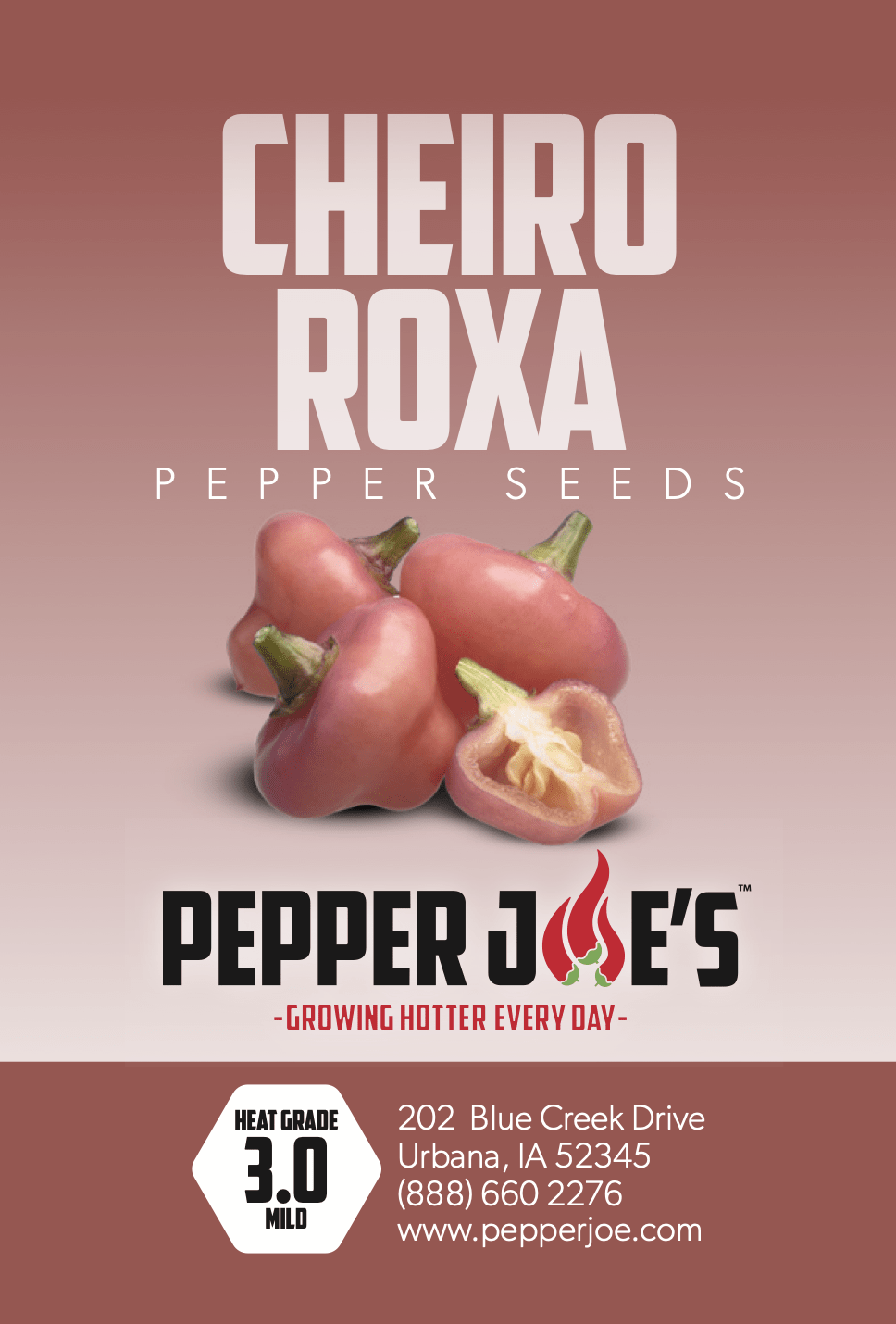 Cheiro Roxa Pepper Seeds (Non-Isolated) – Pepper Joe’s
