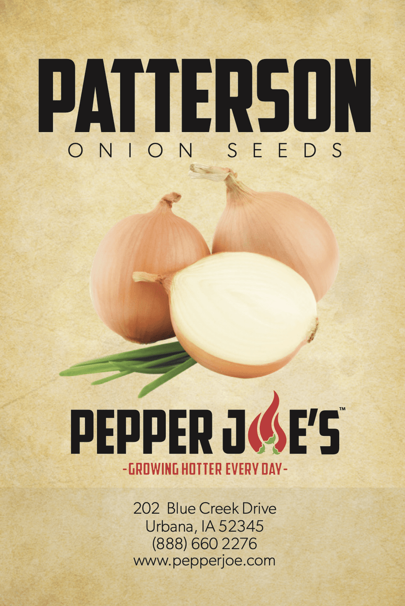 Patterson Onion Seeds – Pepper Joe’s