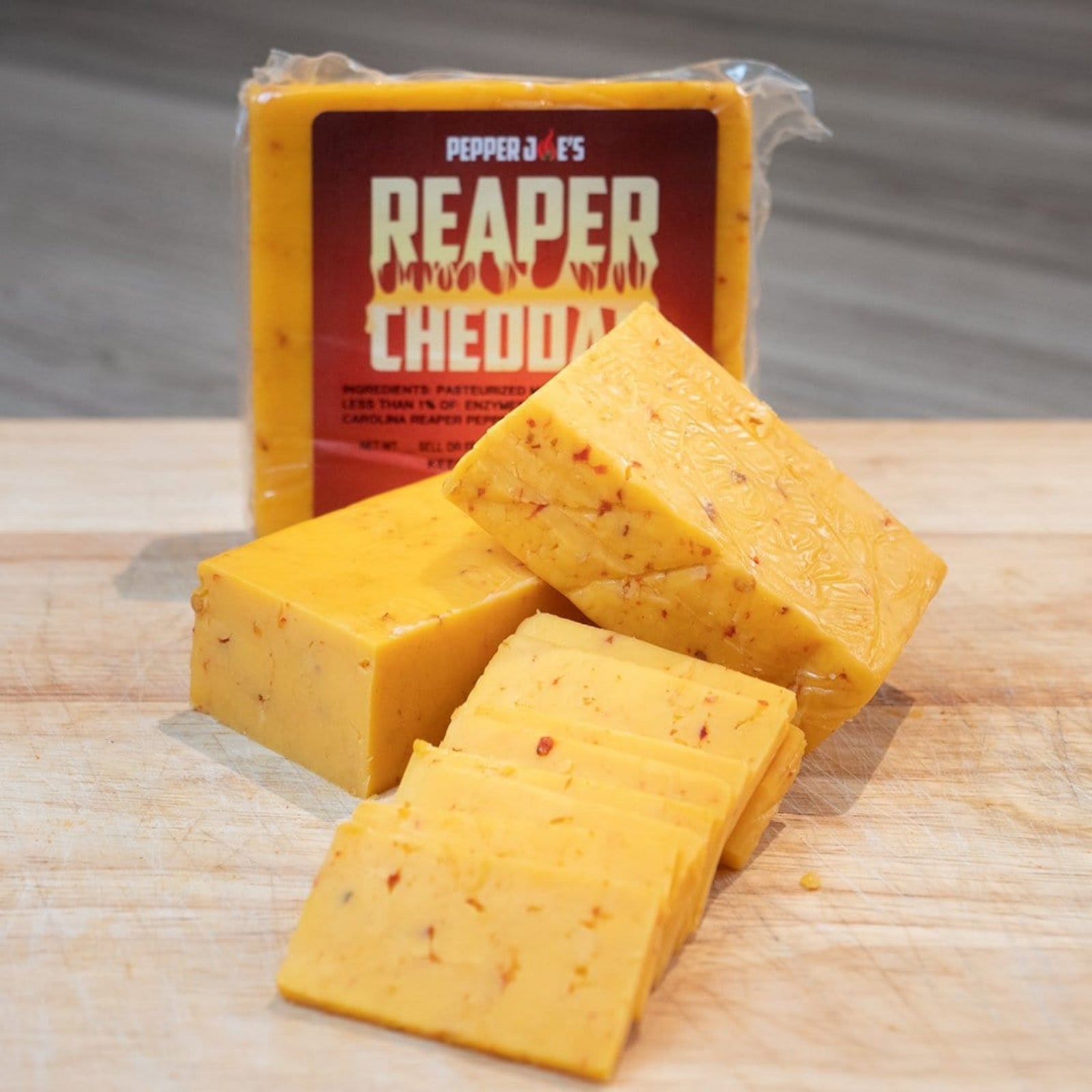 Carolina Reaper Cheddar Cheese – Pepper Joe’s